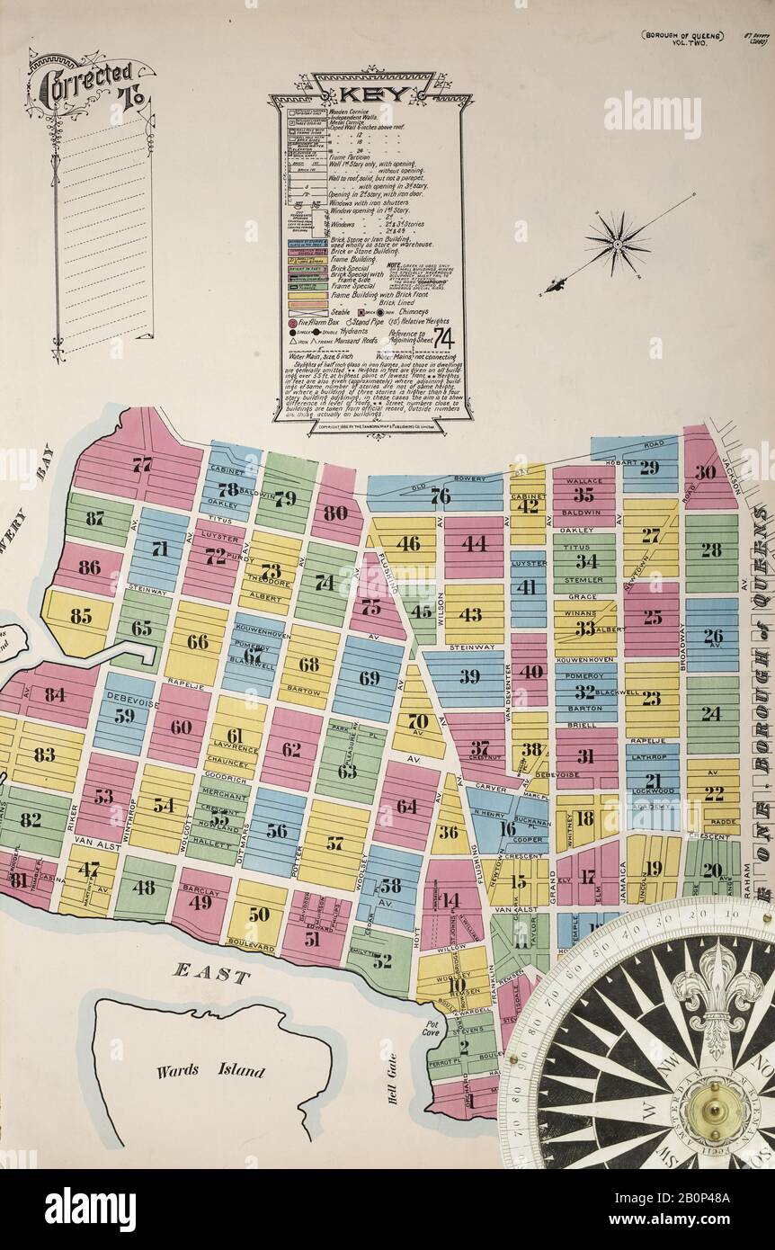 Image 1 of Sanborn Fire Insurance Map from Queens, Queens County, New York. 1898-1903: Vol. 2 ...