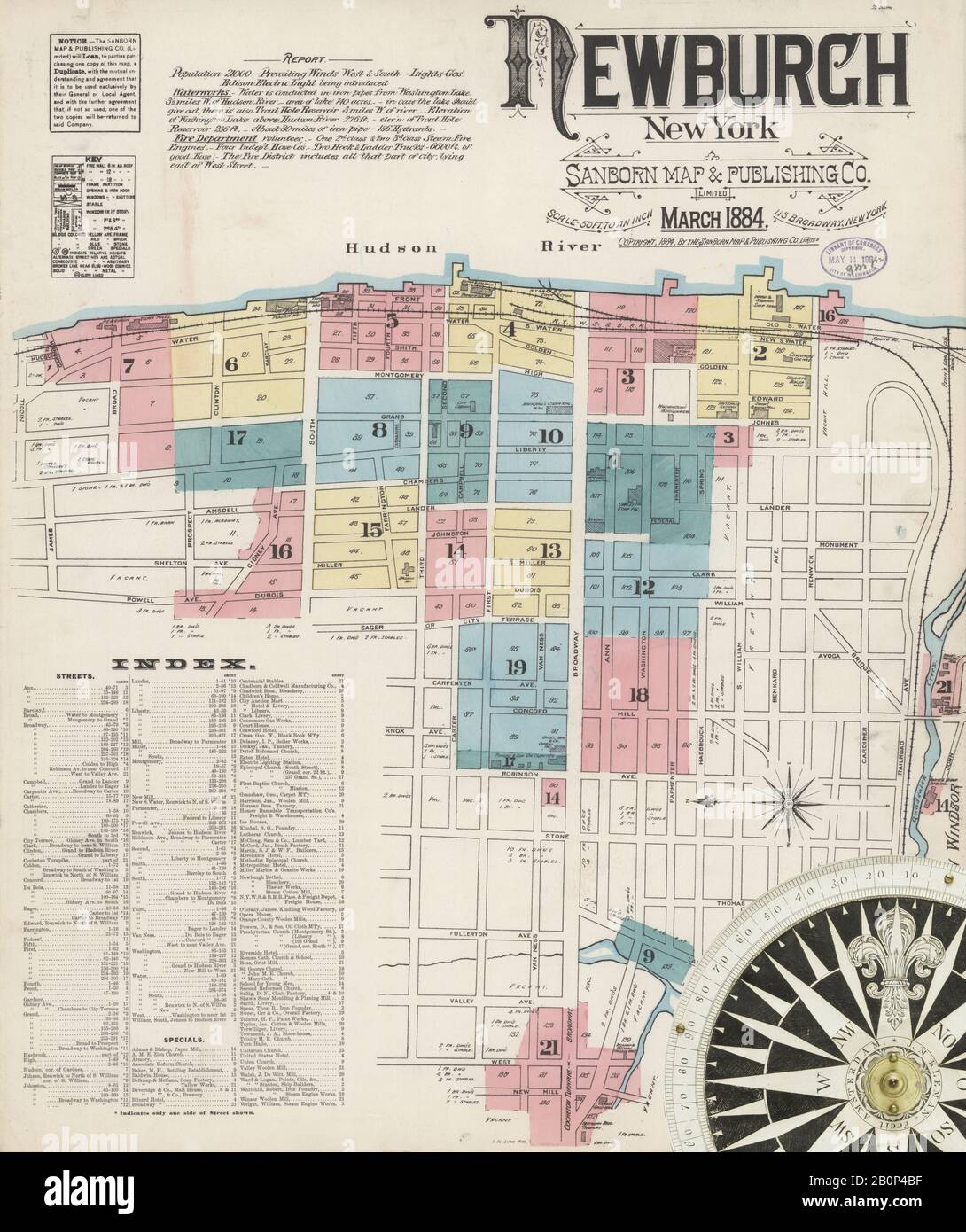 Newburgh New York City Map With Homes Newburgh, NY Crossroads Plaza