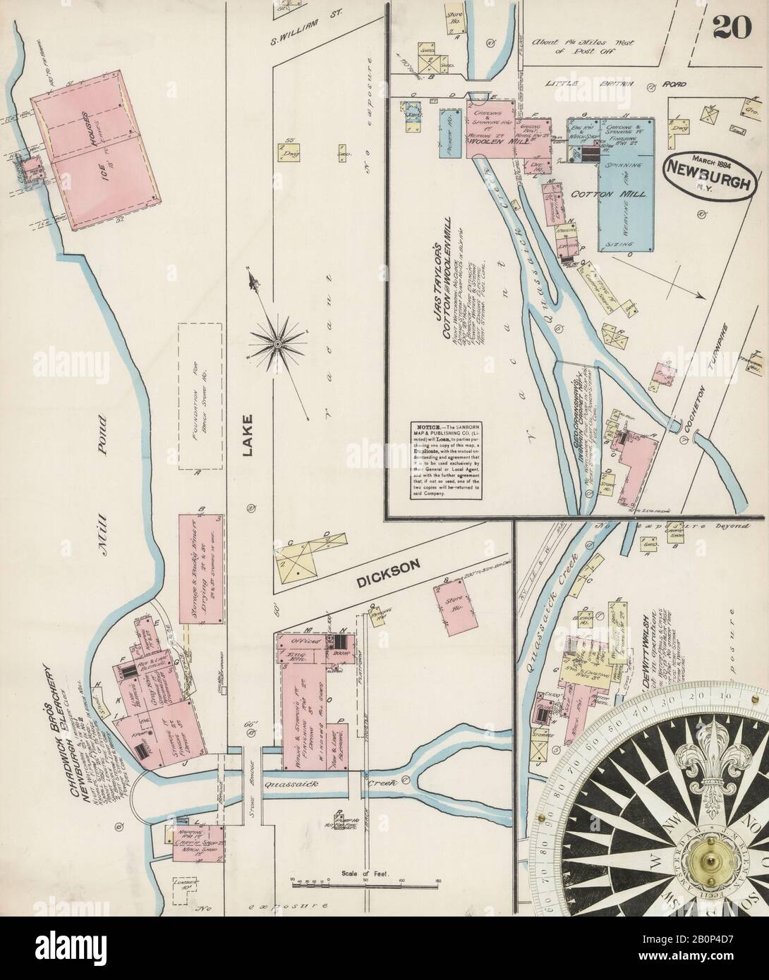 Map of newburgh new york hi-res stock photography and images - Alamy