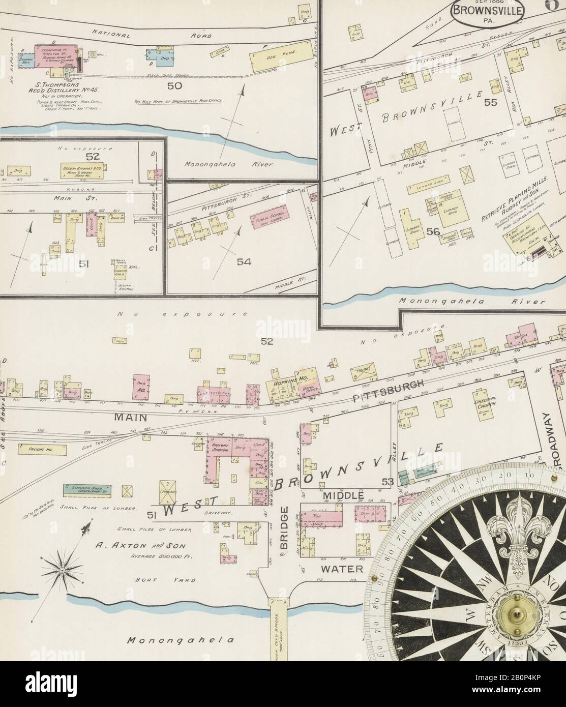 Map Of Brownsville High Resolution Stock Photography and Images - Alamy