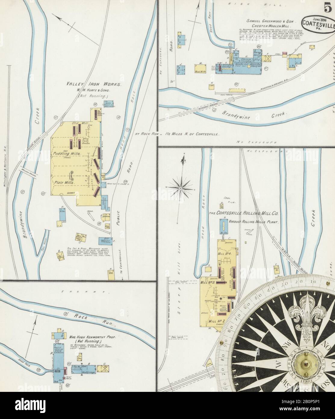 Coatesville pennsylvania map hi-res stock photography and images - Alamy