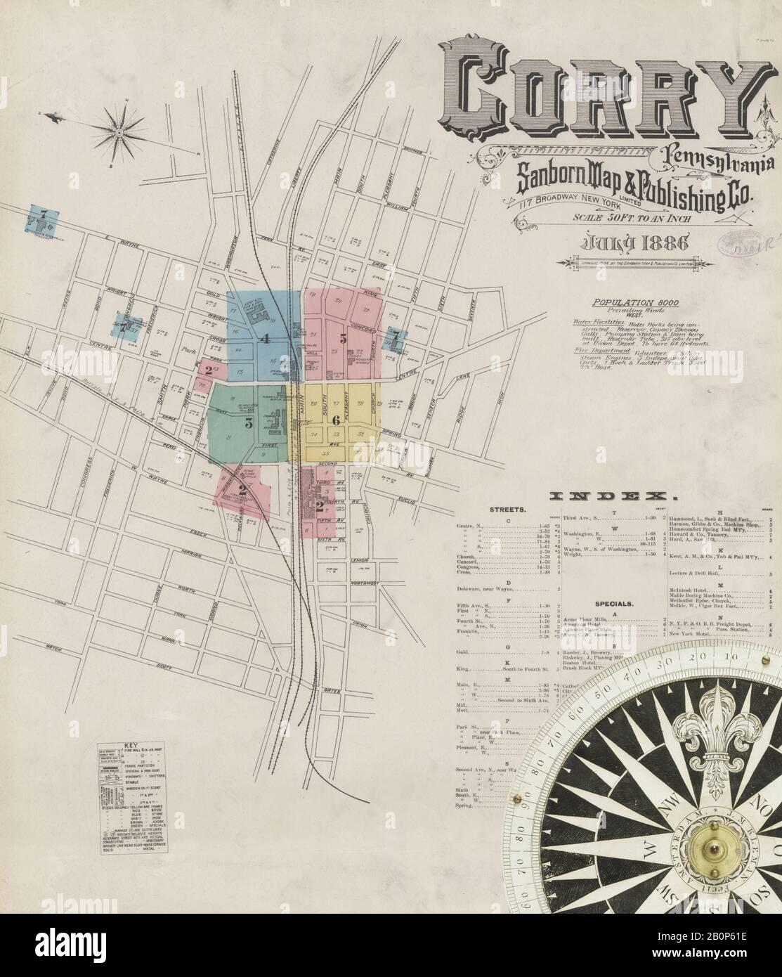 Corry pennsylvania map hi-res stock photography and images - Alamy