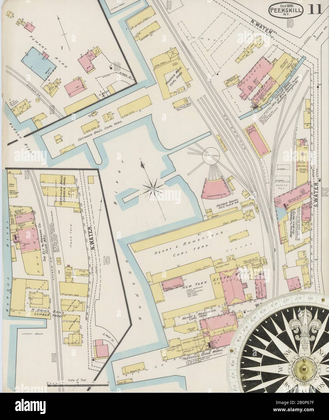 Image 11 of Sanborn Fire Insurance Map from Peekskill, Westchester ...