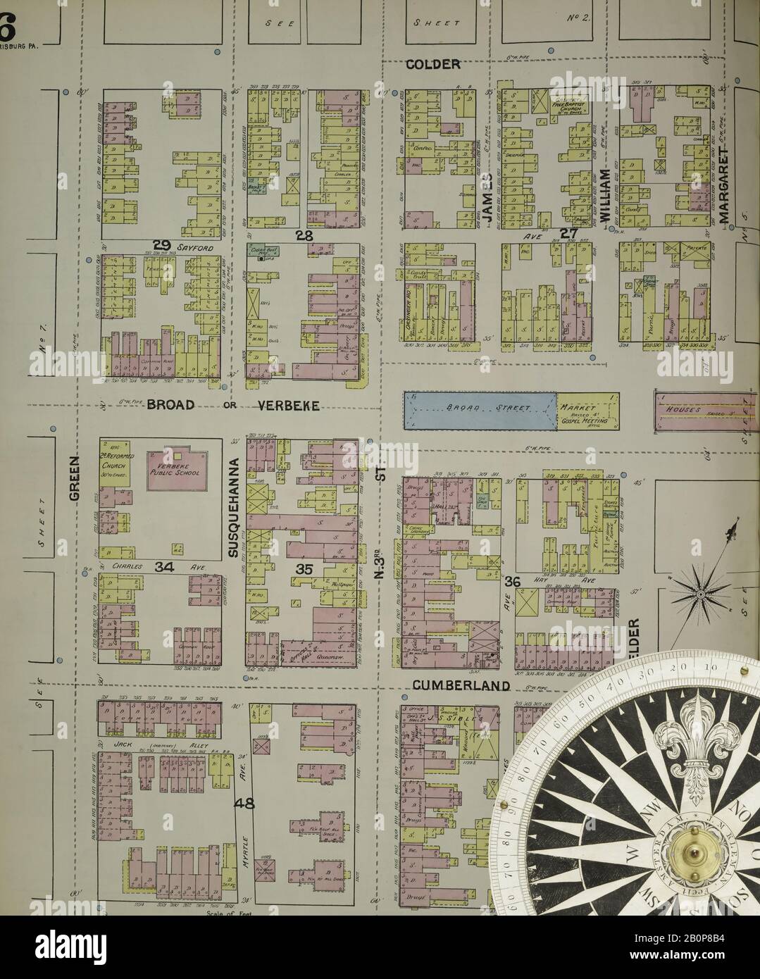 Image 6 of Sanborn Fire Insurance Map from Harrisburg, Dauphin County ...