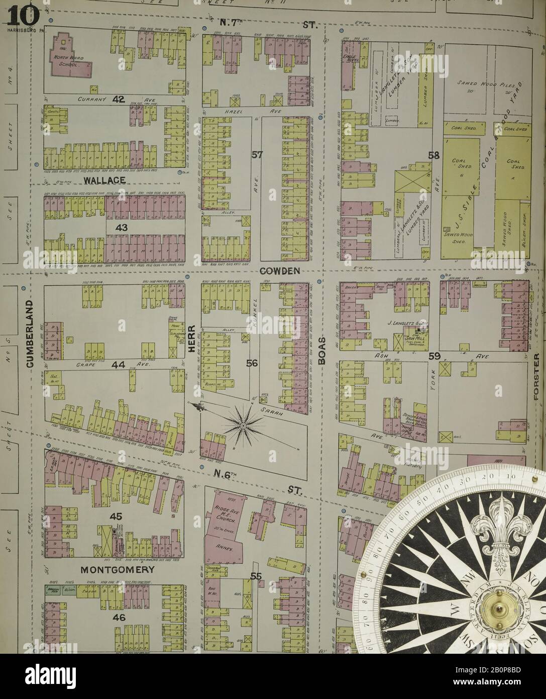 Image 10 of Sanborn Fire Insurance Map from Harrisburg, Dauphin County ...