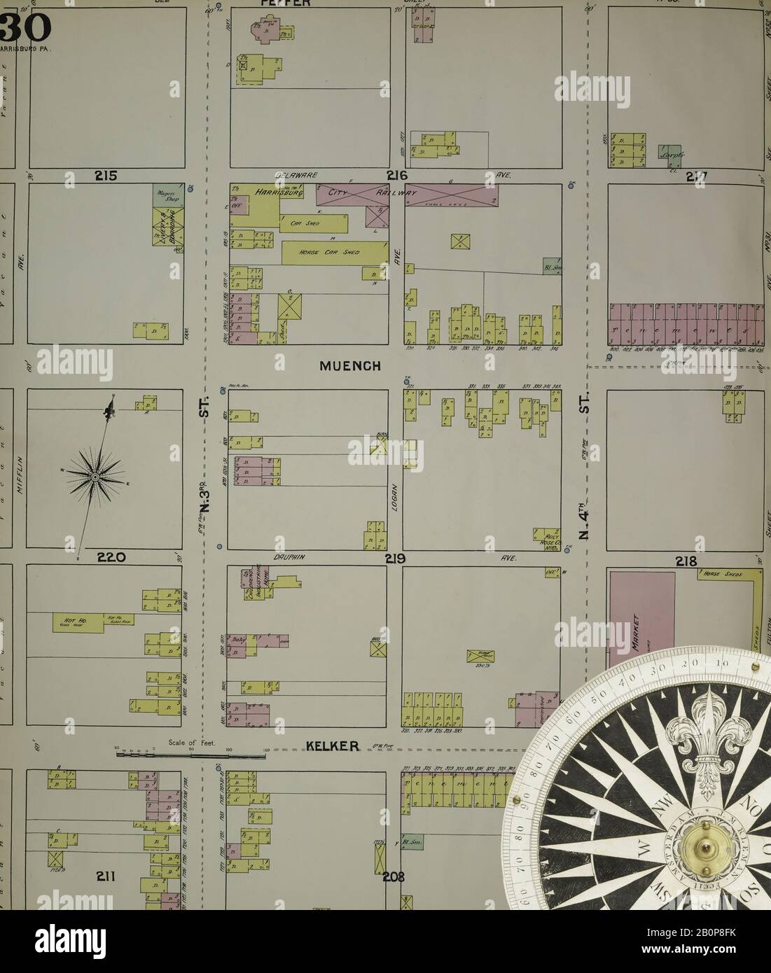 Image 30 of Sanborn Fire Insurance Map from Harrisburg, Dauphin County ...