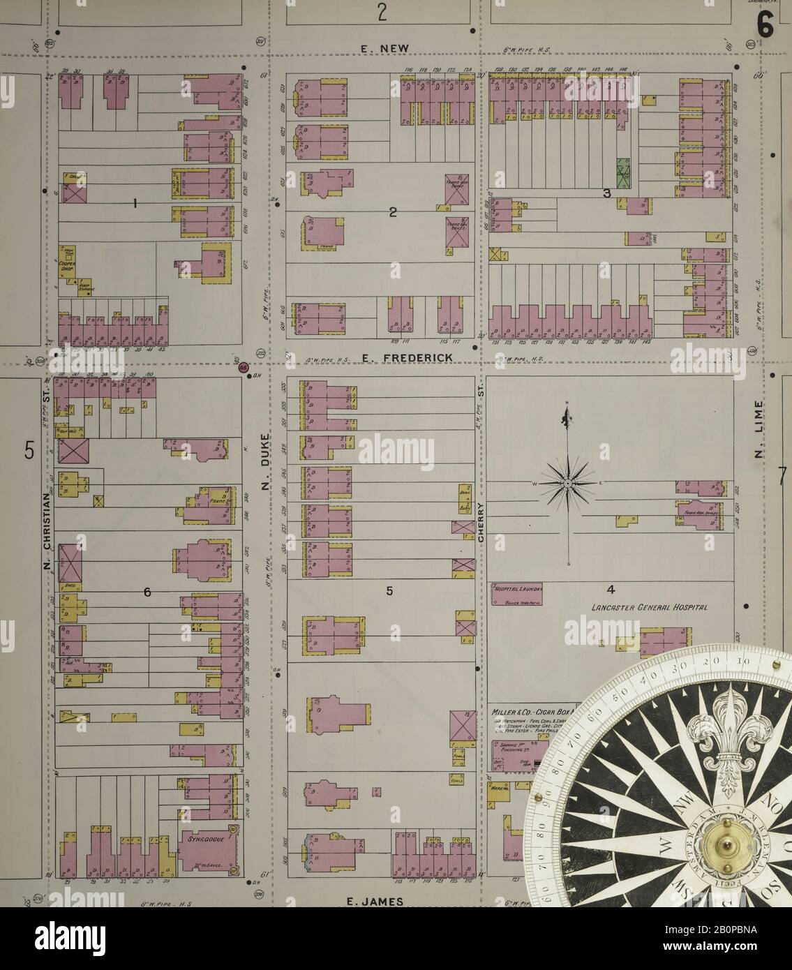Image 7 of Sanborn Fire Insurance Map from Lancaster, Lancaster County ...