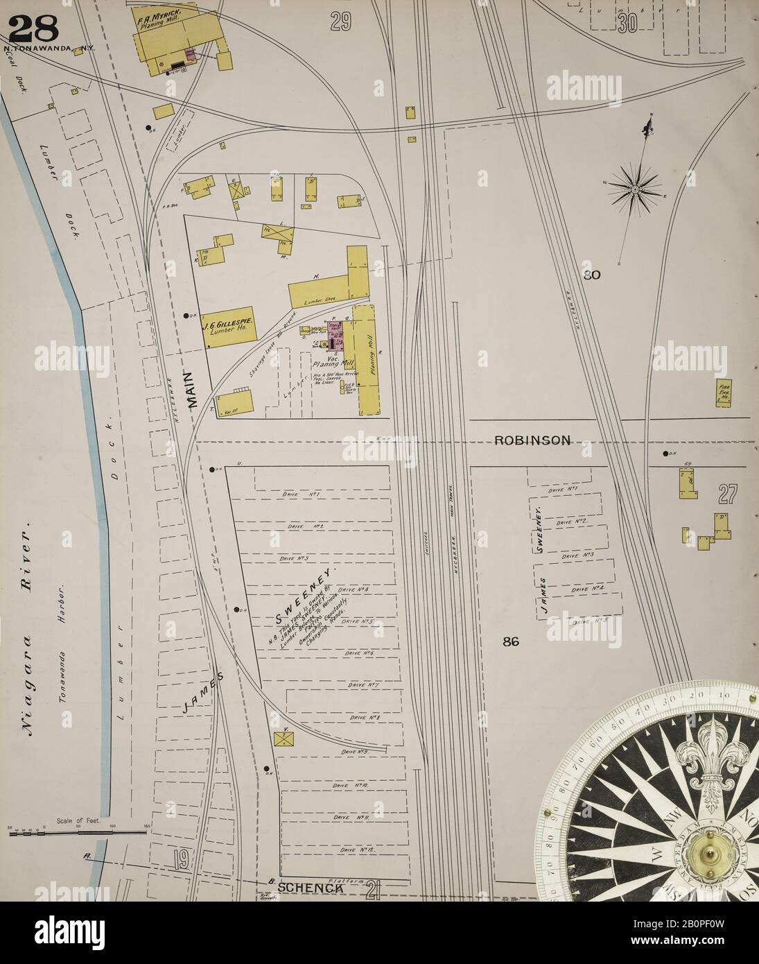 Image 29 of Sanborn Fire Insurance Map from Tonawanda, Erie County, New ...