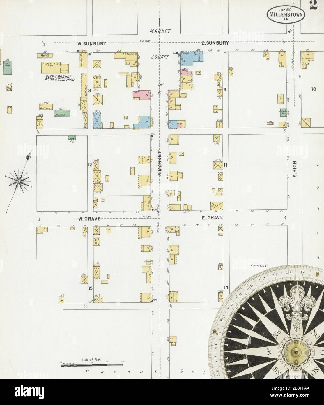 Map of perry hi-res stock photography and images - Alamy