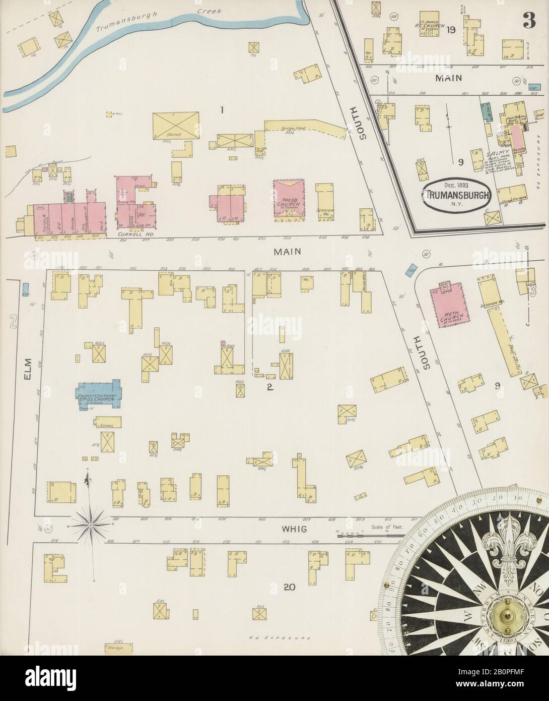 Image 3 of Sanborn Fire Insurance Map from Trumansburg, Tompkins County ...