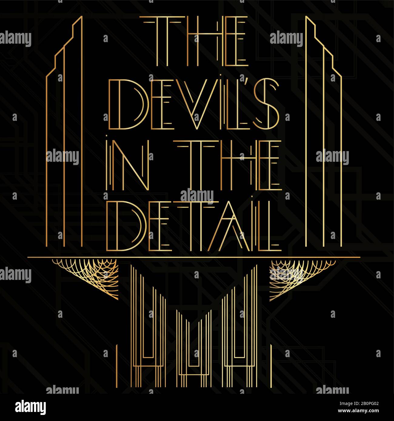 Devil in detail Stock Vector Images - Alamy