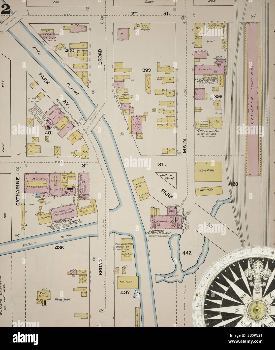 Map of deerfield hi-res stock photography and images - Alamy