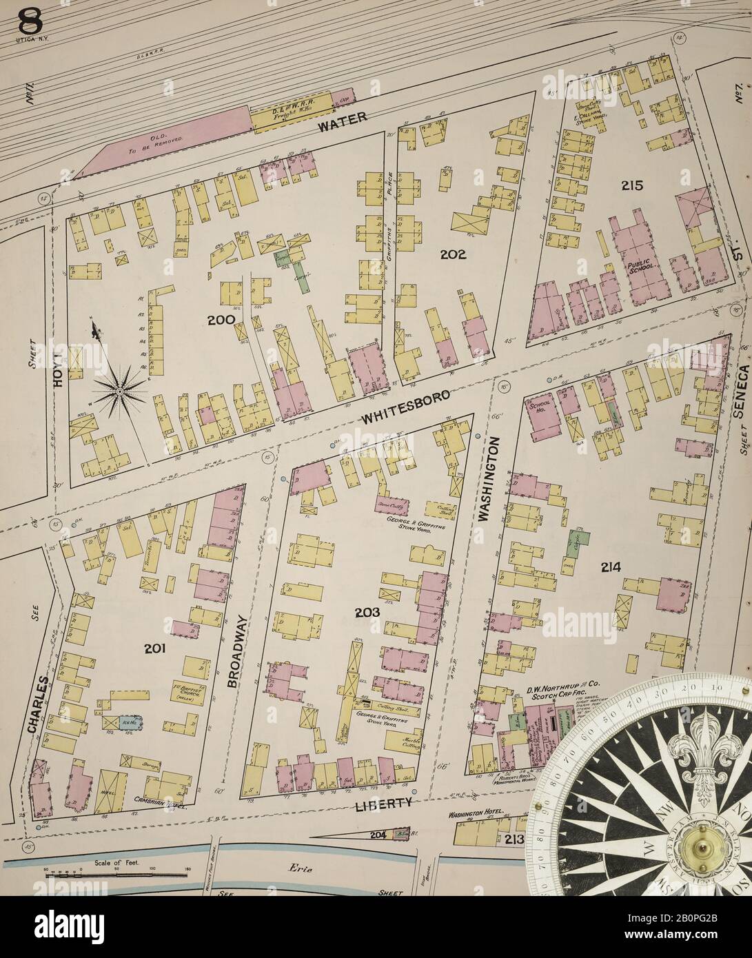 Map of deerfield hi-res stock photography and images - Alamy