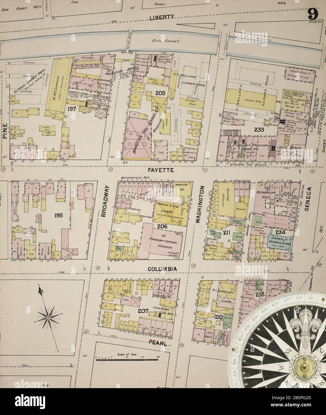 Image 11 of Sanborn Fire Insurance Map from Utica, Oneida County, New ...