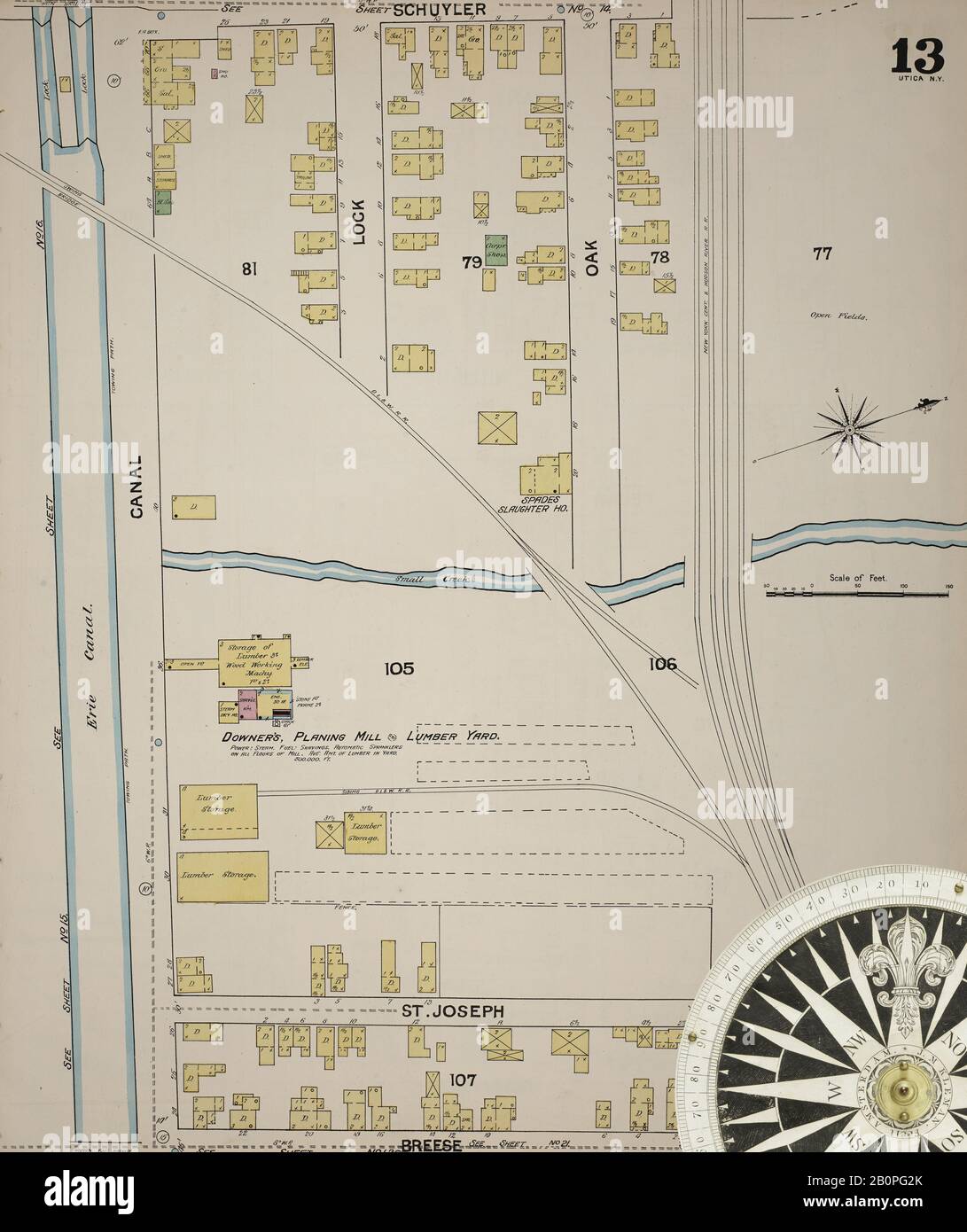 Map of deerfield hi-res stock photography and images - Alamy