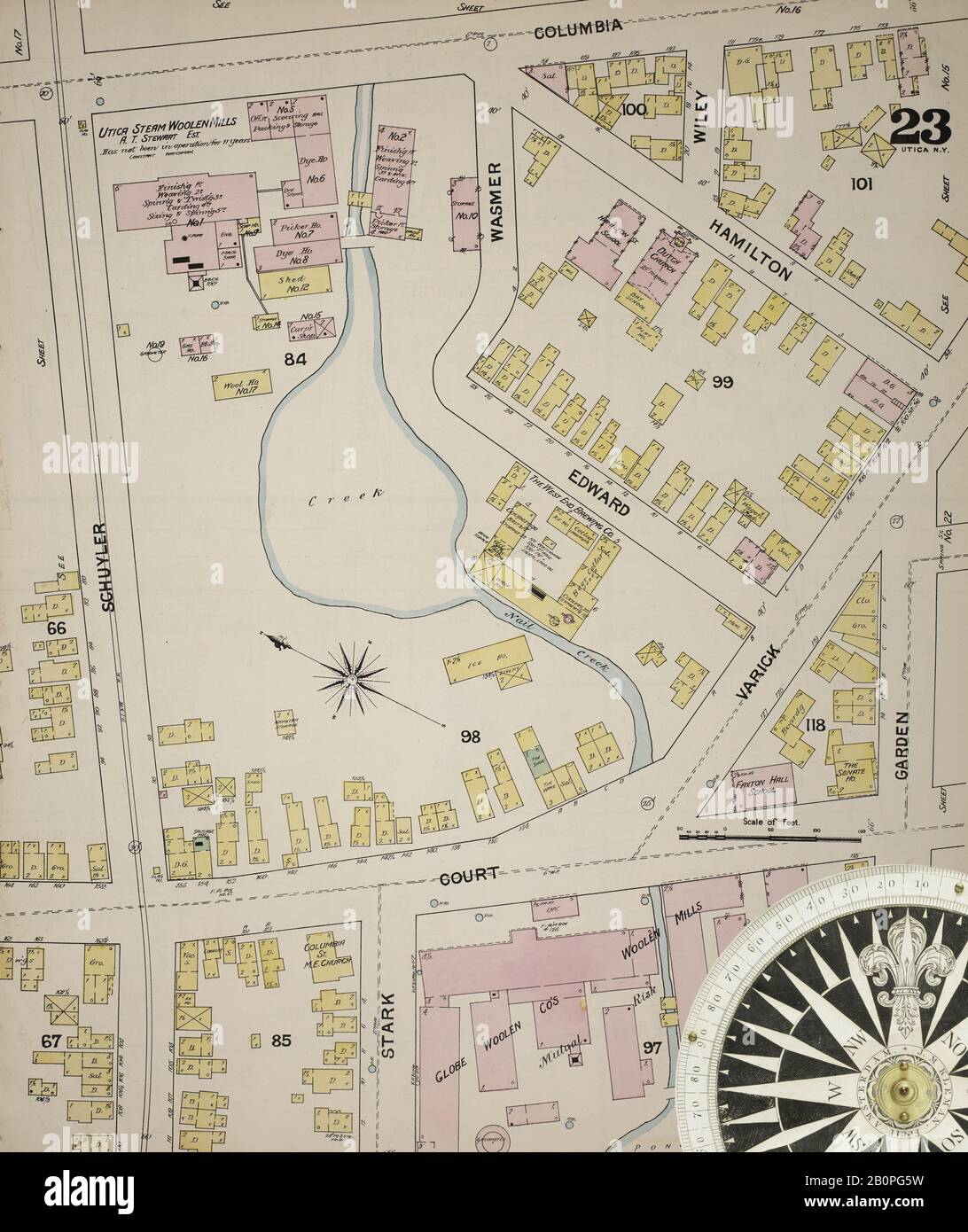 Map of deerfield hi-res stock photography and images - Alamy