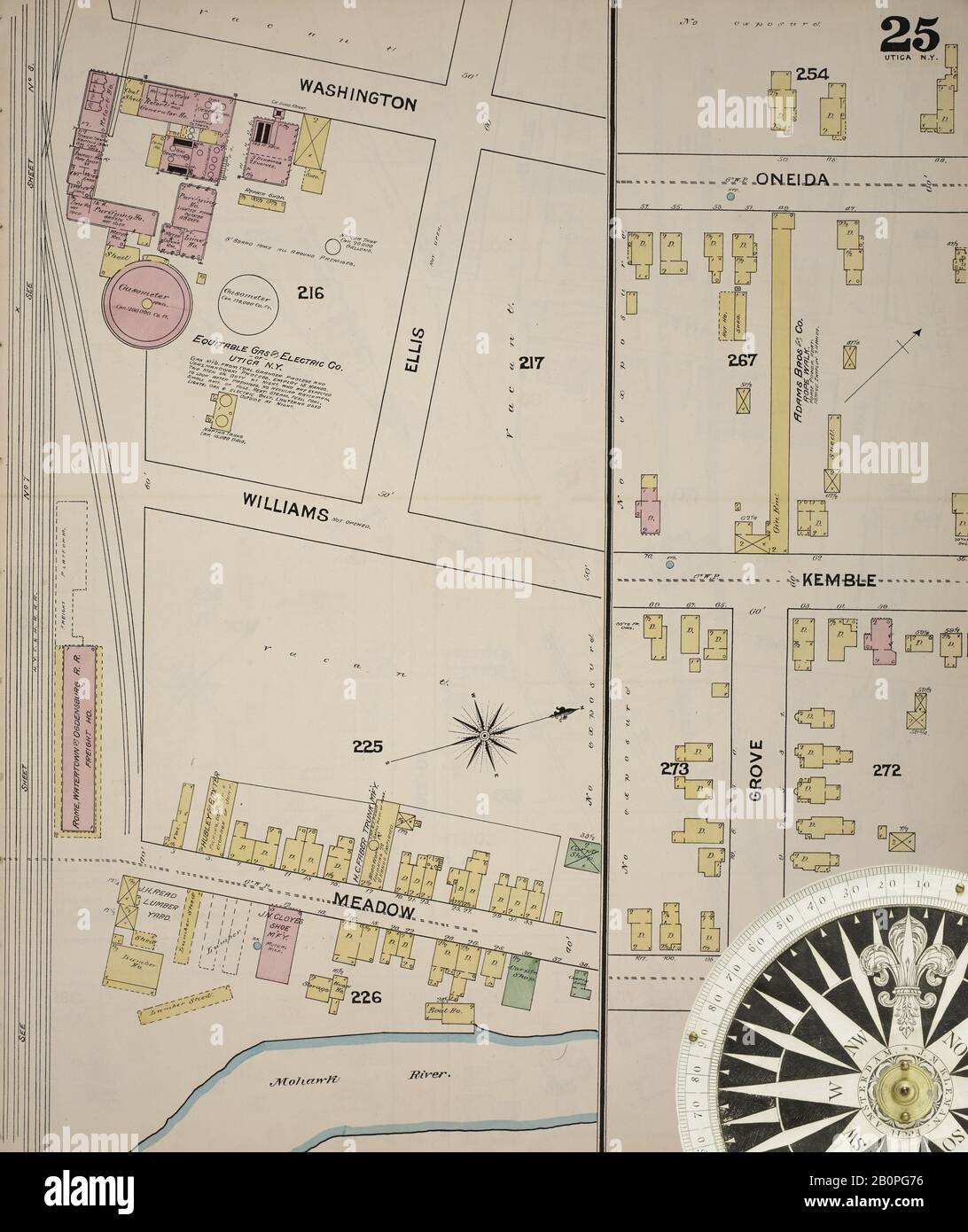 Map of deerfield hi-res stock photography and images - Alamy