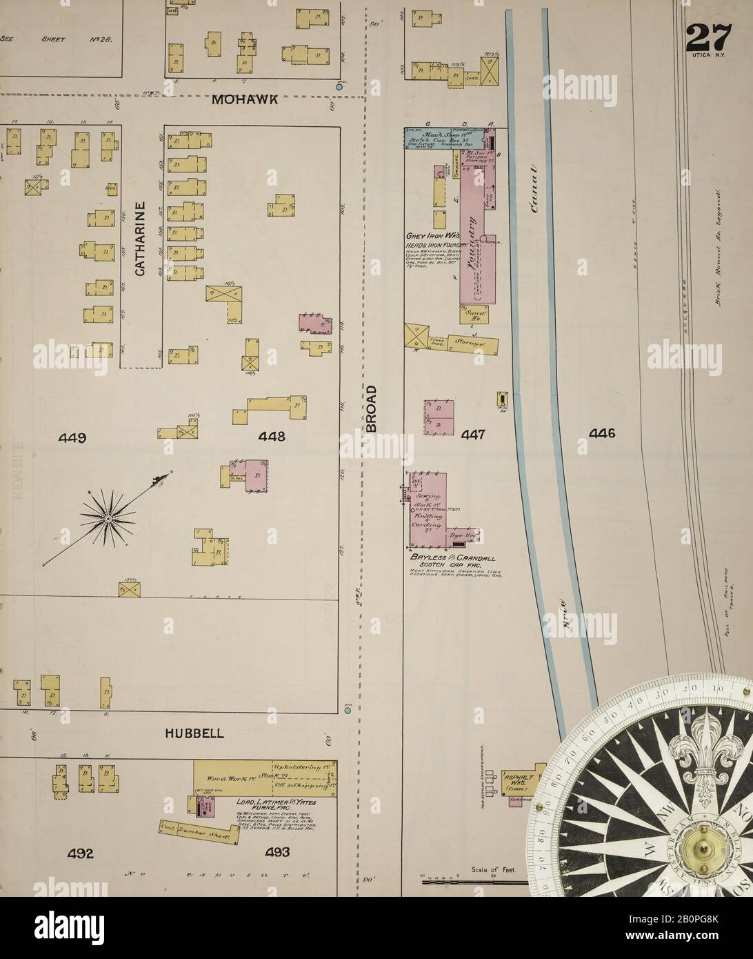 Map of deerfield hi-res stock photography and images - Alamy