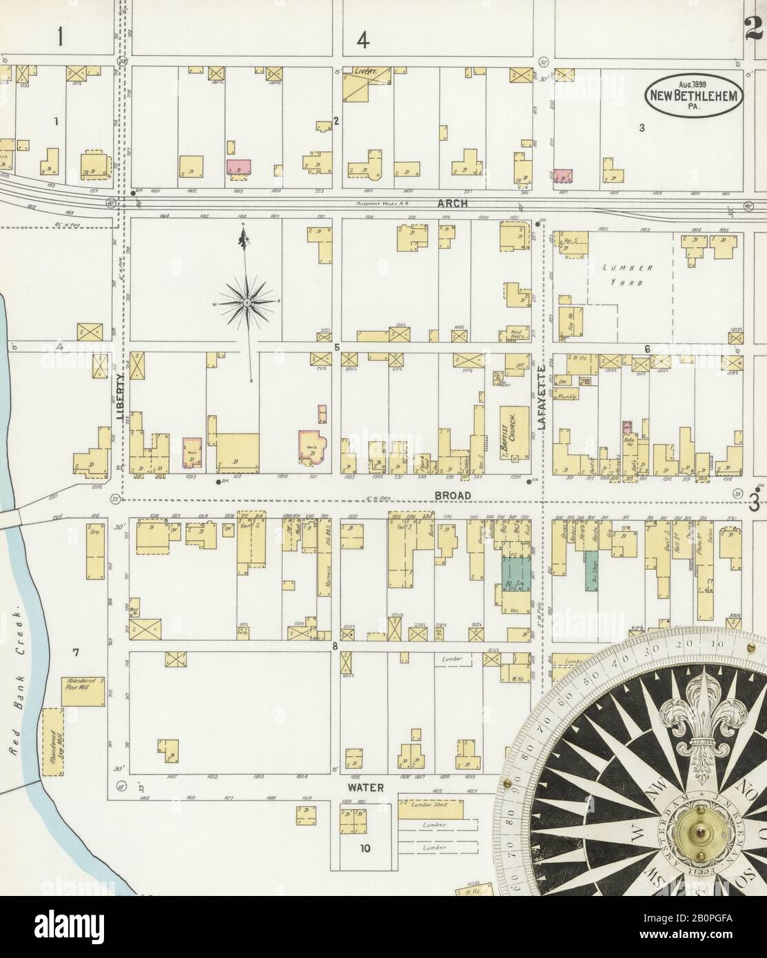 Bethlehem map hi-res stock photography and images - Alamy