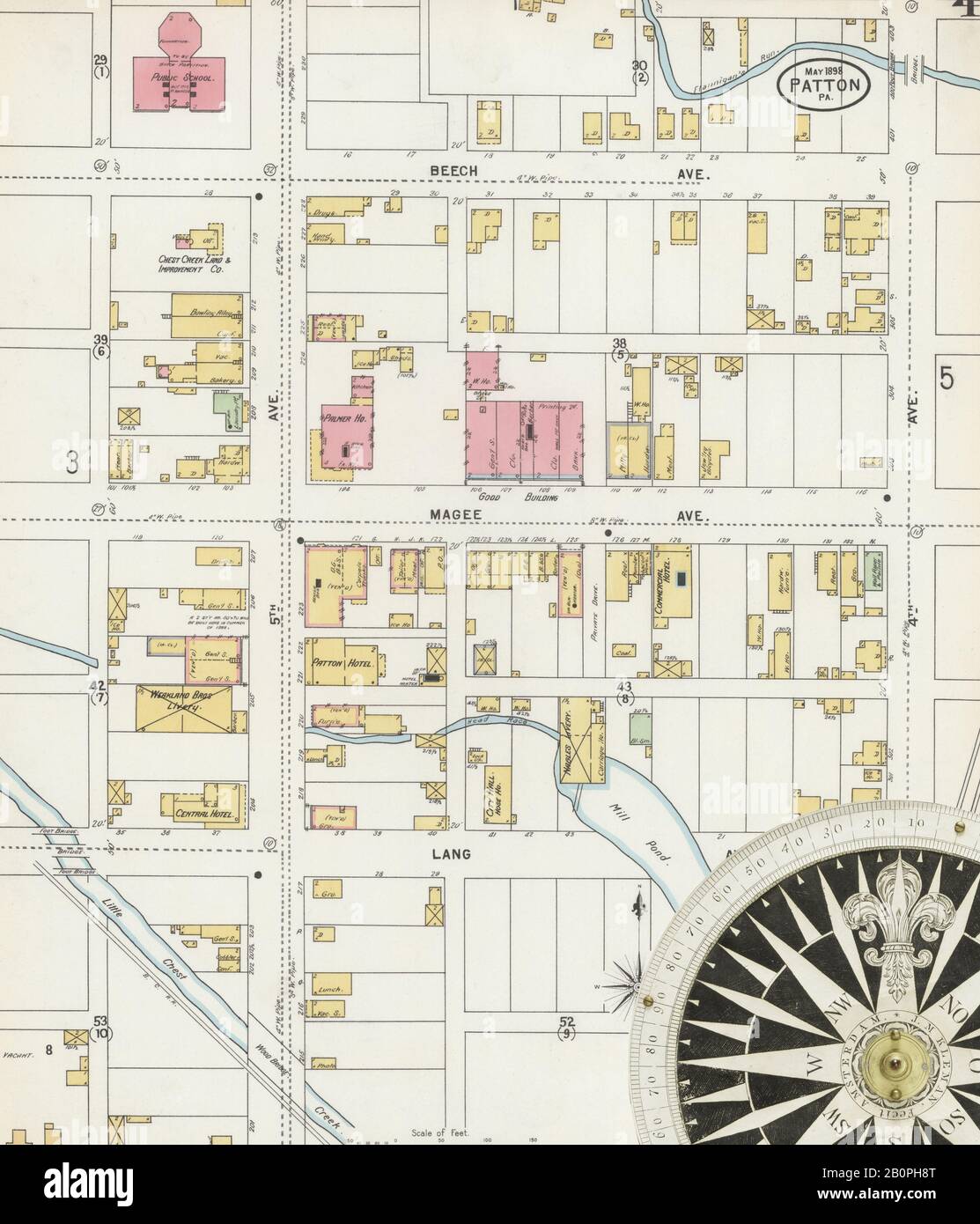 Image 4 of Sanborn Fire Insurance Map from Patton, Cambria County ...