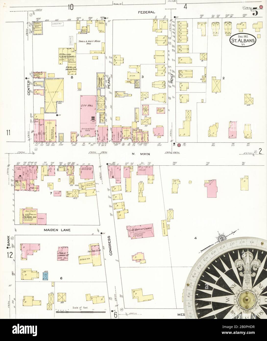 Saint albans vermont hi-res stock photography and images - Alamy