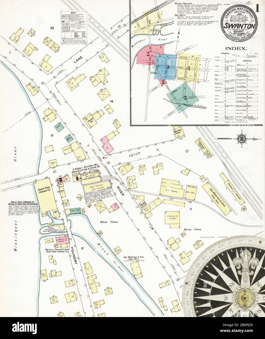 Map of swanton hi-res stock photography and images - Alamy