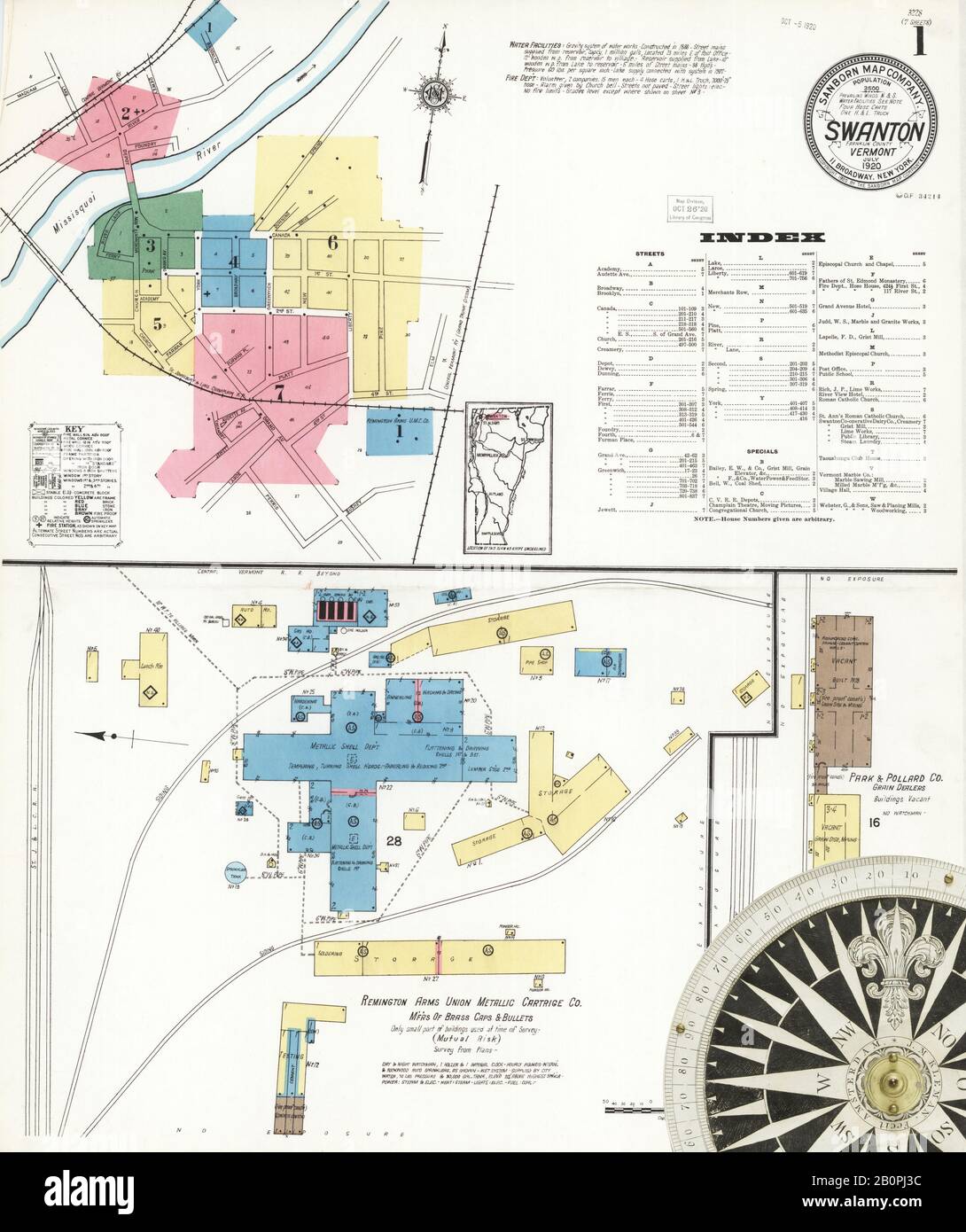 Map of swanton hi-res stock photography and images - Alamy