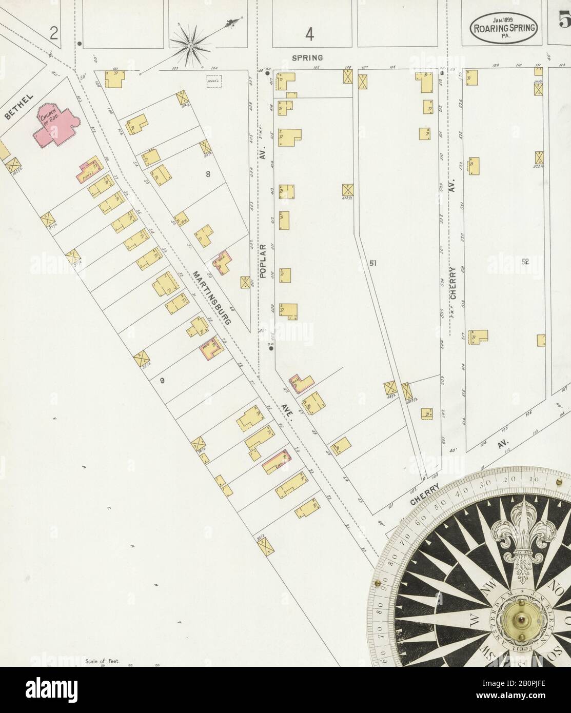 Image 5 of Sanborn Fire Insurance Map from Roaring Spring, Blair County ...
