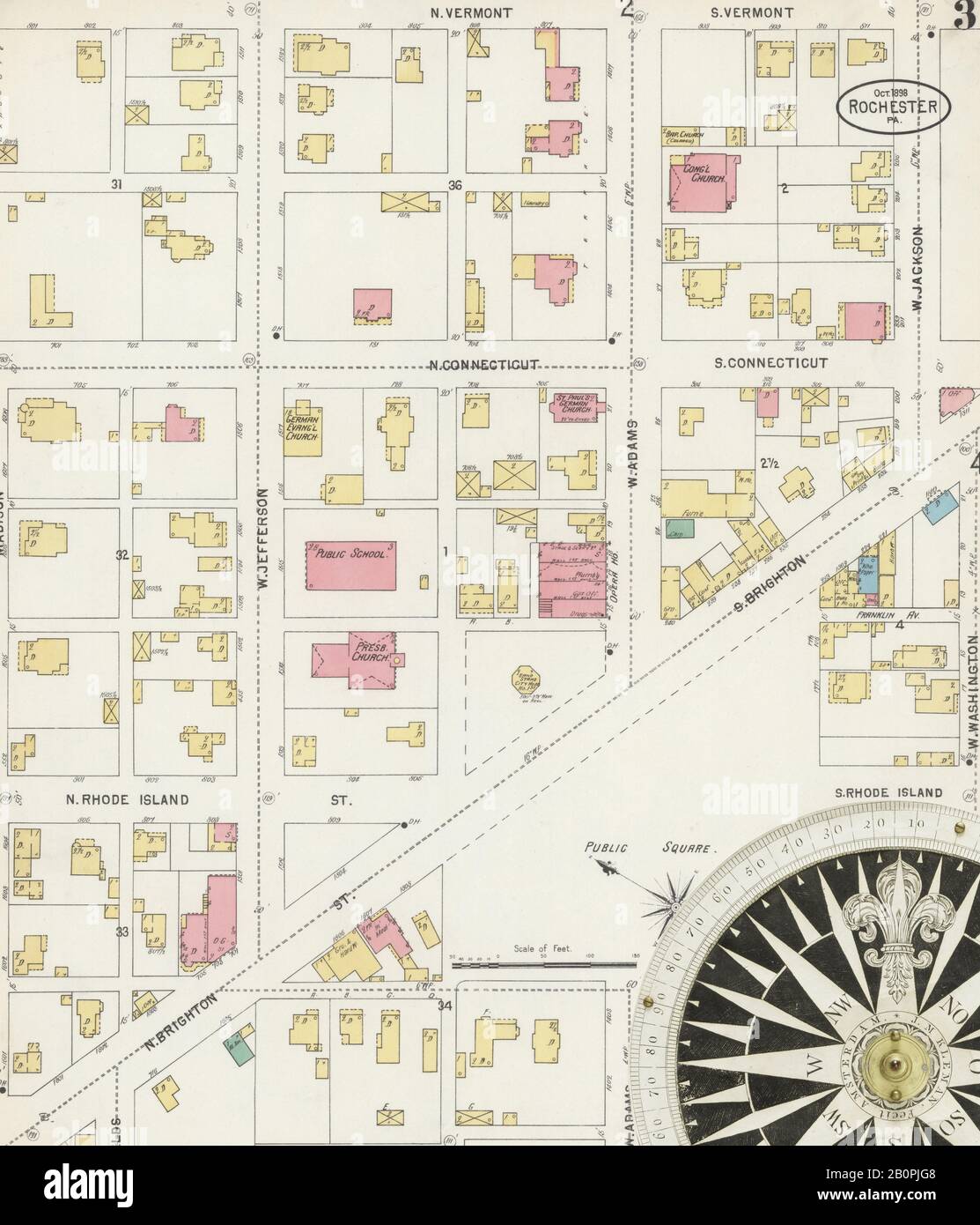 Beaver County Pa Township Map