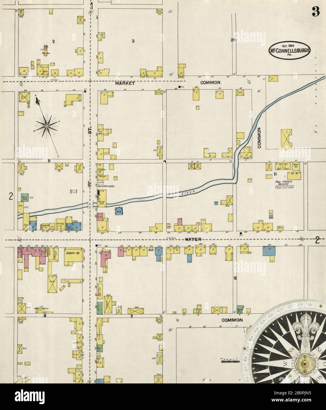 Image 3 of Sanborn Fire Insurance Map from McConnellsburgh, Fulton ...