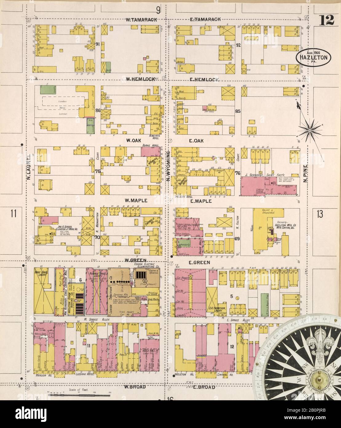 District maps hi-res stock photography and images - Alamy