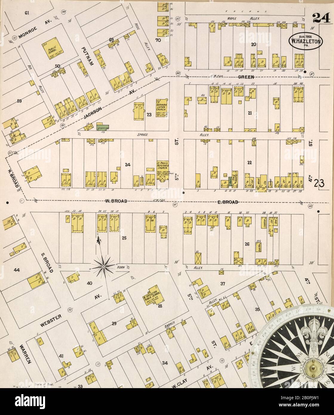 Map Of Springfield Missouri High Resolution Stock Photography and ...