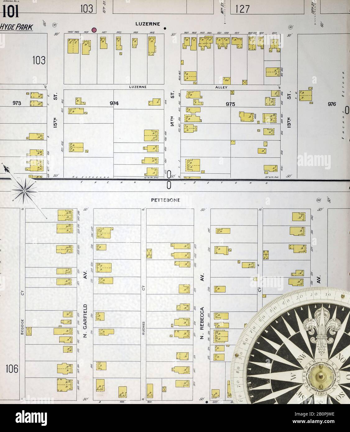 Map of dunmore hi-res stock photography and images - Alamy