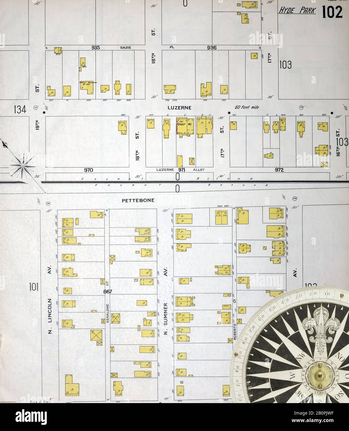 Image 3 of Sanborn Fire Insurance Map from Scranton, Lackawanna County ...