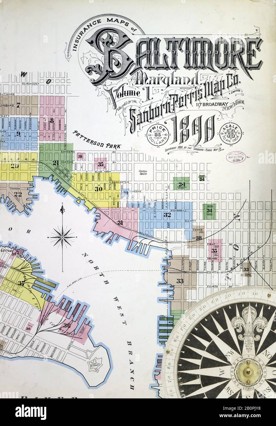 Image 4 of Sanborn Fire Insurance Map from Baltimore, Baltimore County ...