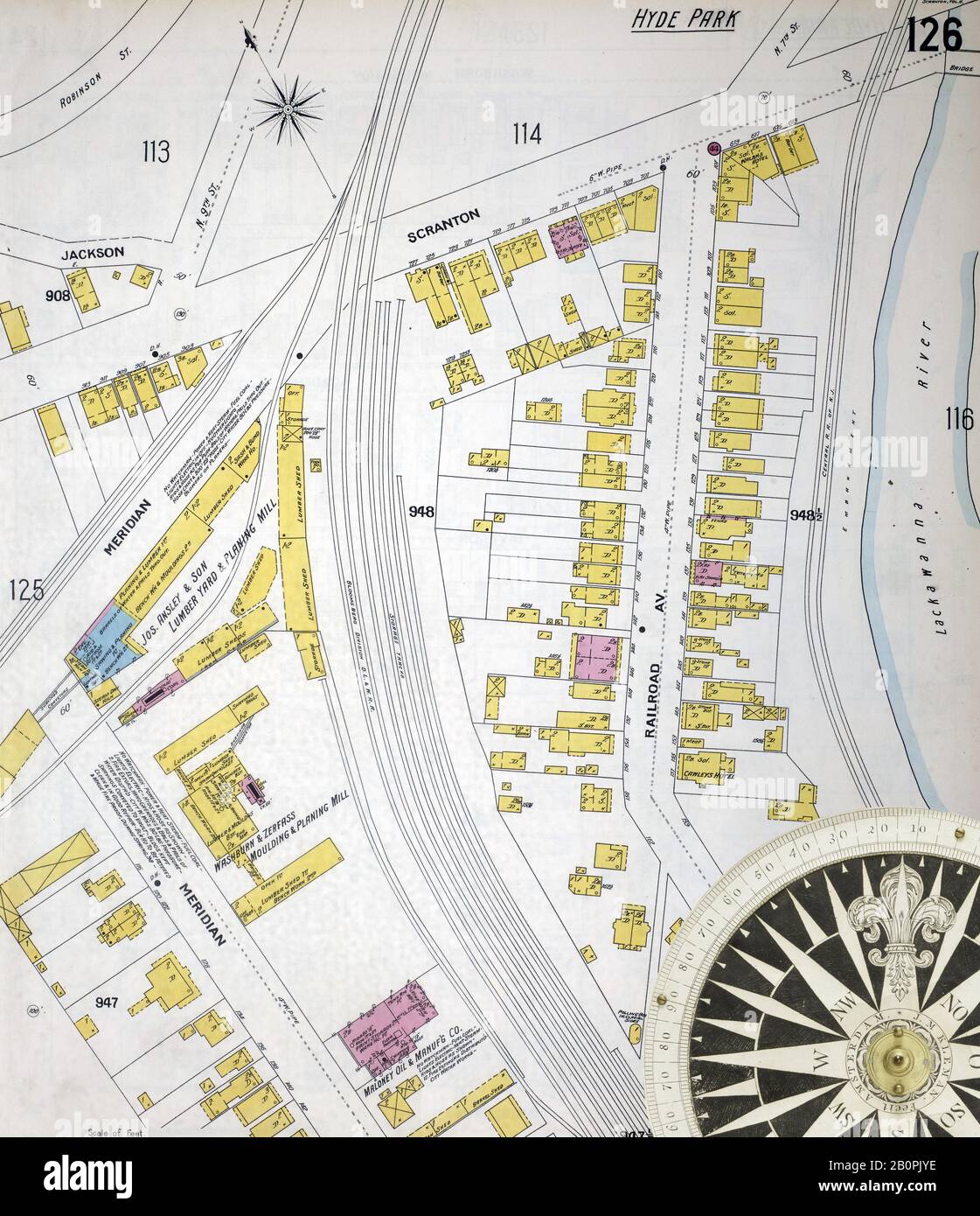 Image 27 of Sanborn Fire Insurance Map from Scranton, Lackawanna County ...