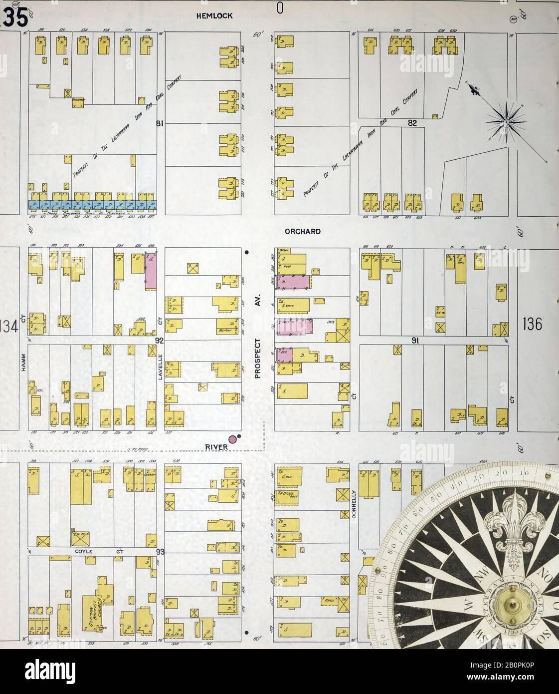 Map of dunmore hi-res stock photography and images - Alamy