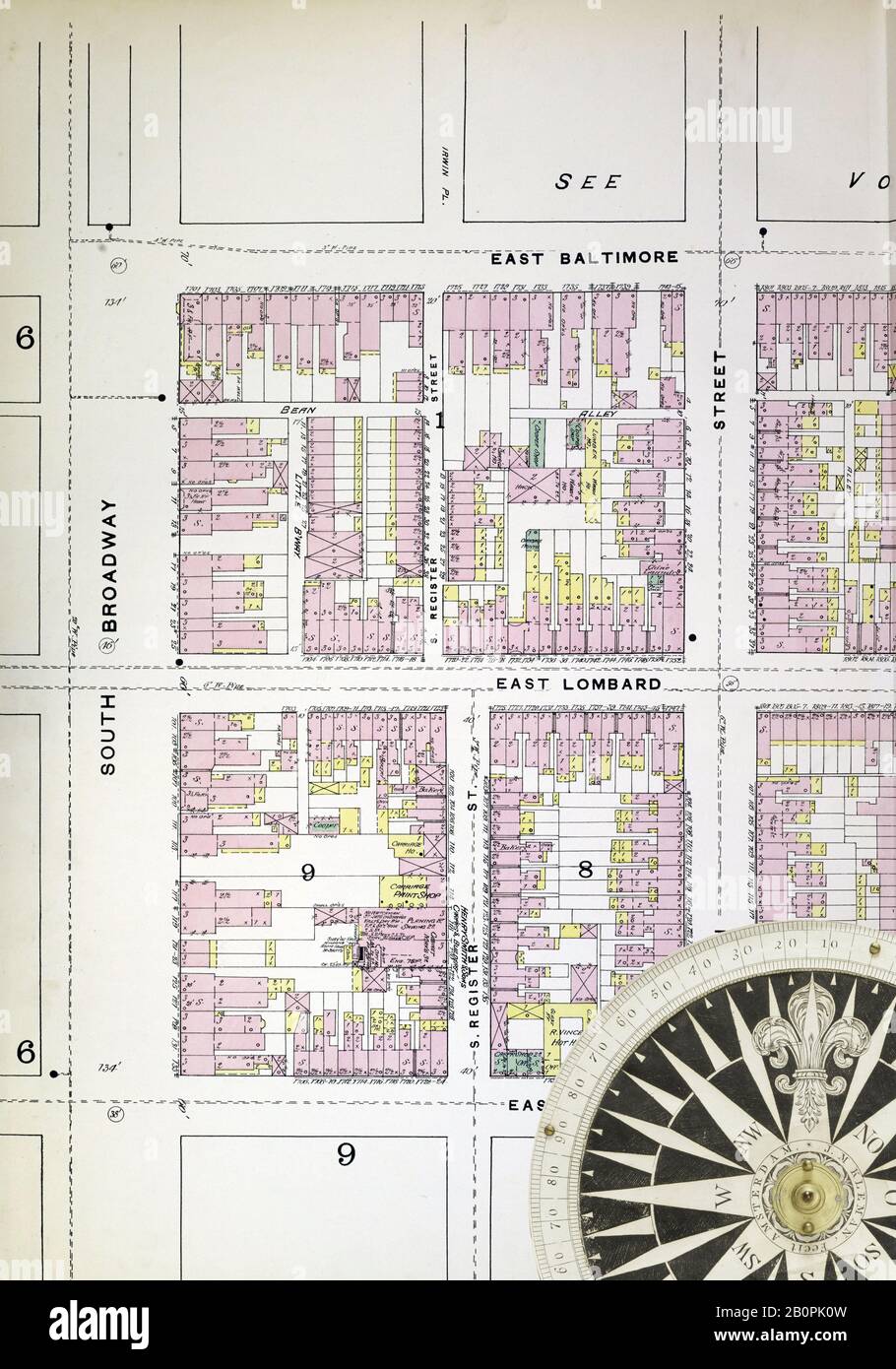Image 18 of Sanborn Fire Insurance Map from Baltimore, Baltimore County ...