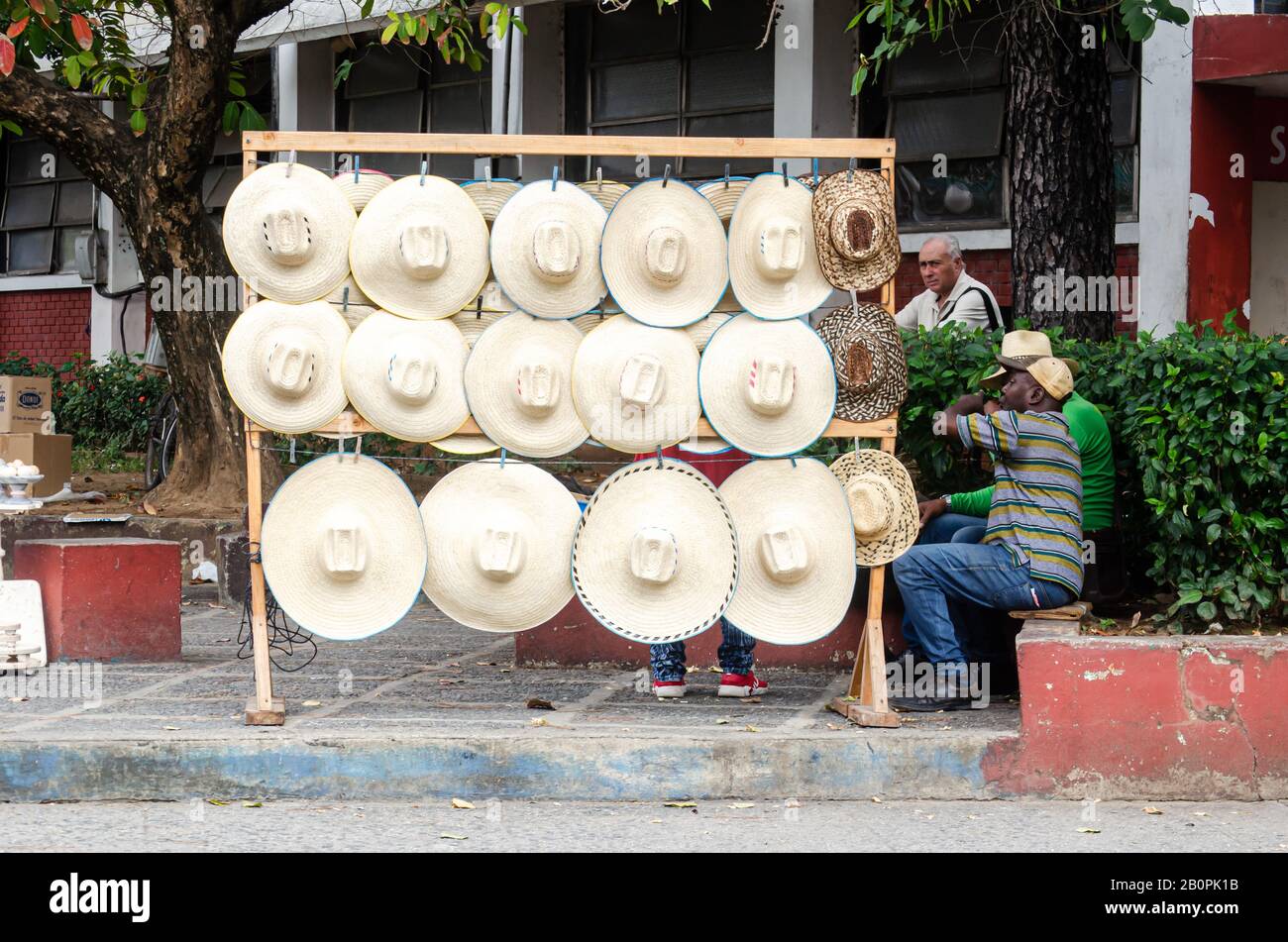 Scene of daily life in the streets of Pinar del Rio in Cuba Stock Photo ...