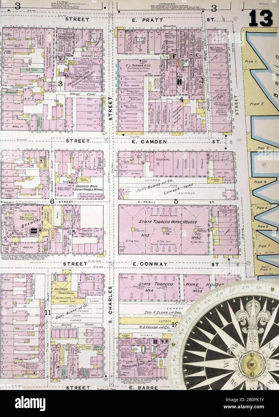 Image 31 of Sanborn Fire Insurance Map from Baltimore, Baltimore County ...