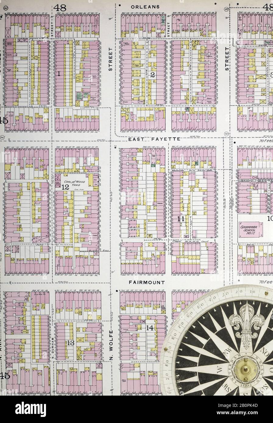 Image 19 of Sanborn Fire Insurance Map from Baltimore, Baltimore County ...
