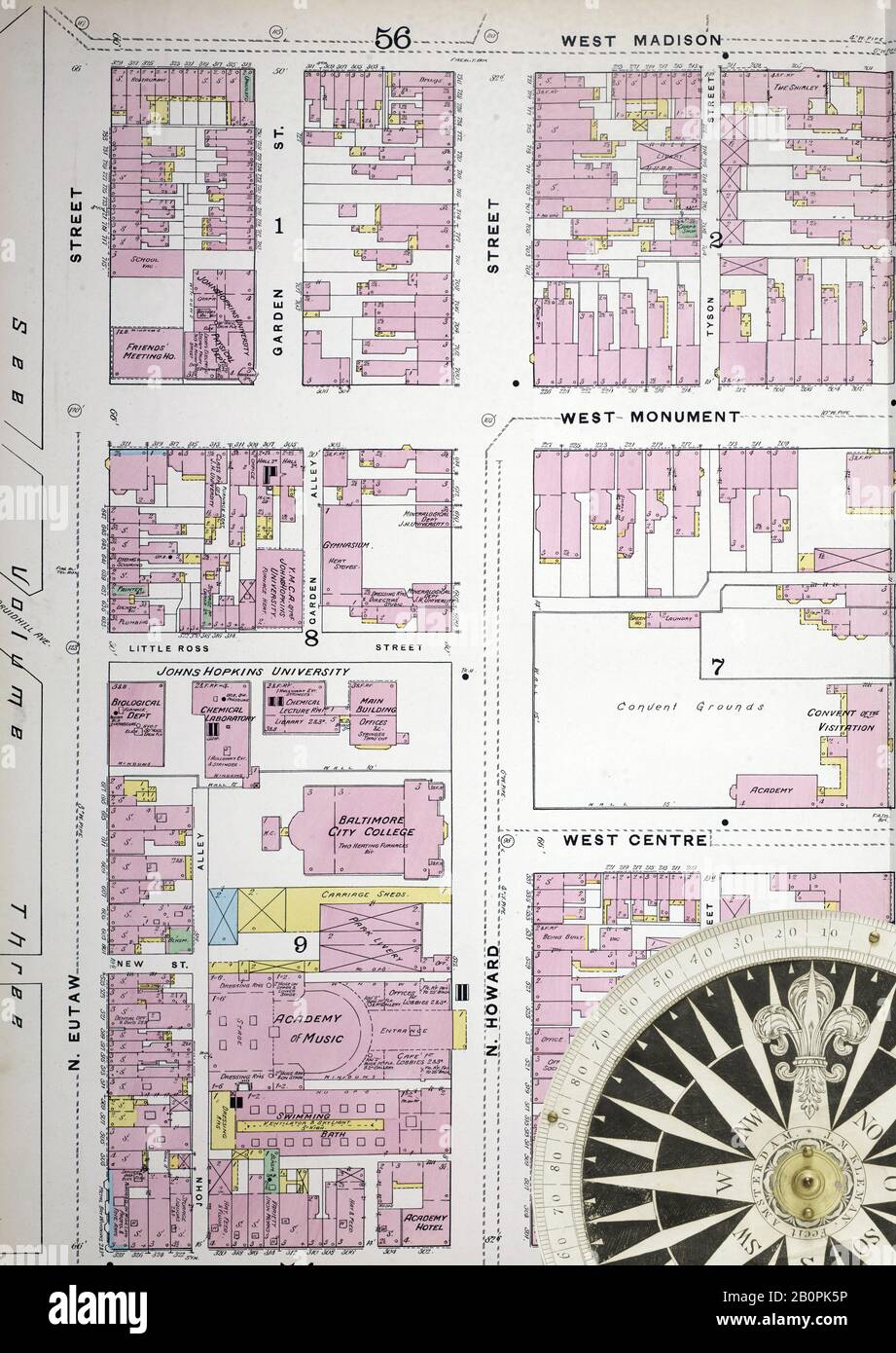 Image 37 of Sanborn Fire Insurance Map from Baltimore, Baltimore County ...