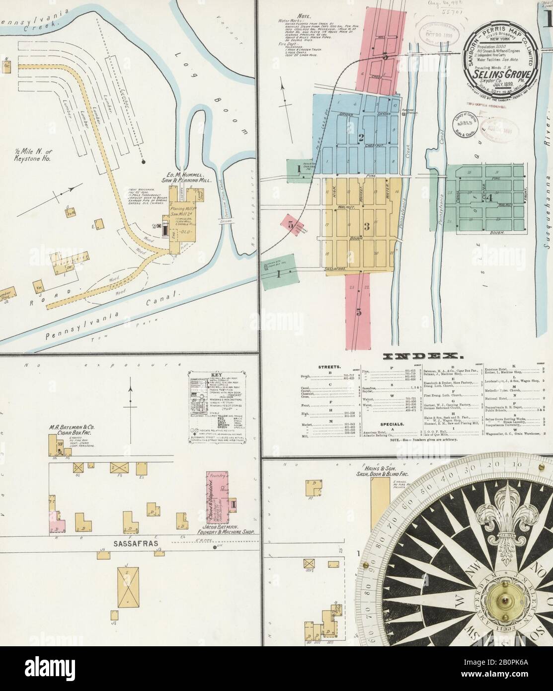 Map of snyder hi-res stock photography and images - Alamy