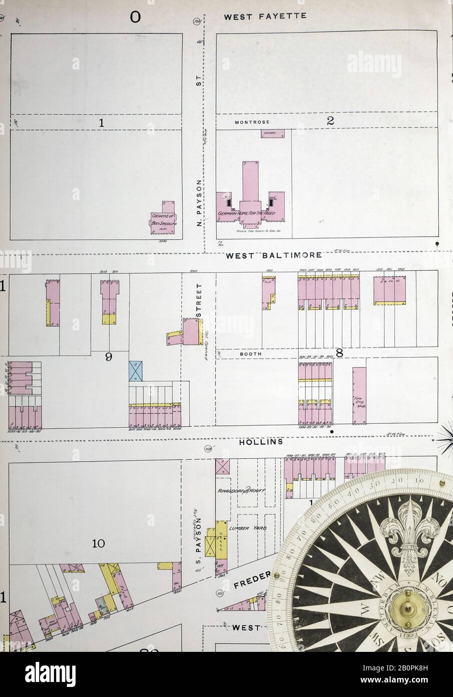 Image 22 of Sanborn Fire Insurance Map from Baltimore, Baltimore County ...