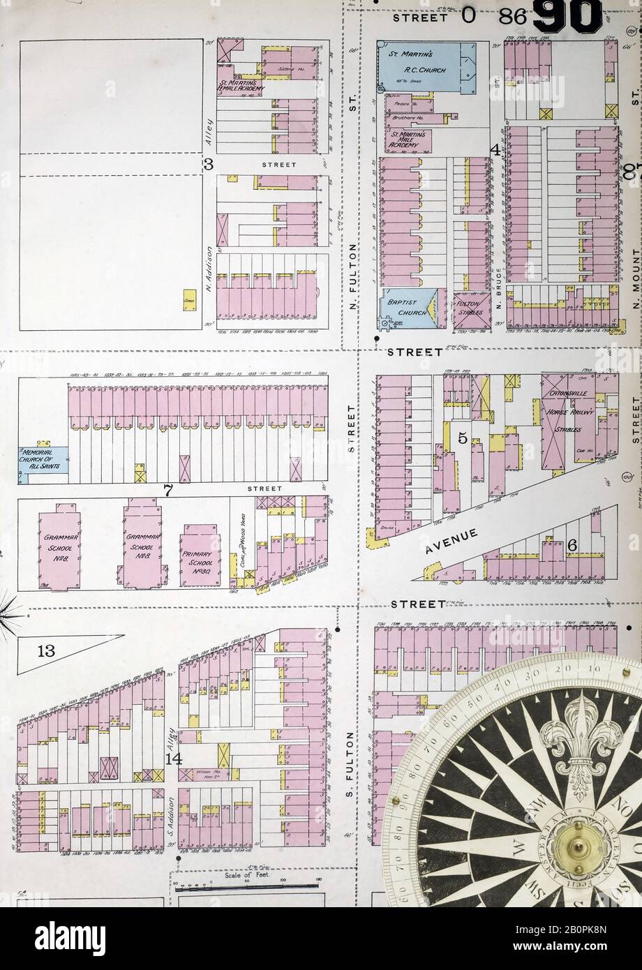 Image 23 of Sanborn Fire Insurance Map from Baltimore, Baltimore County ...