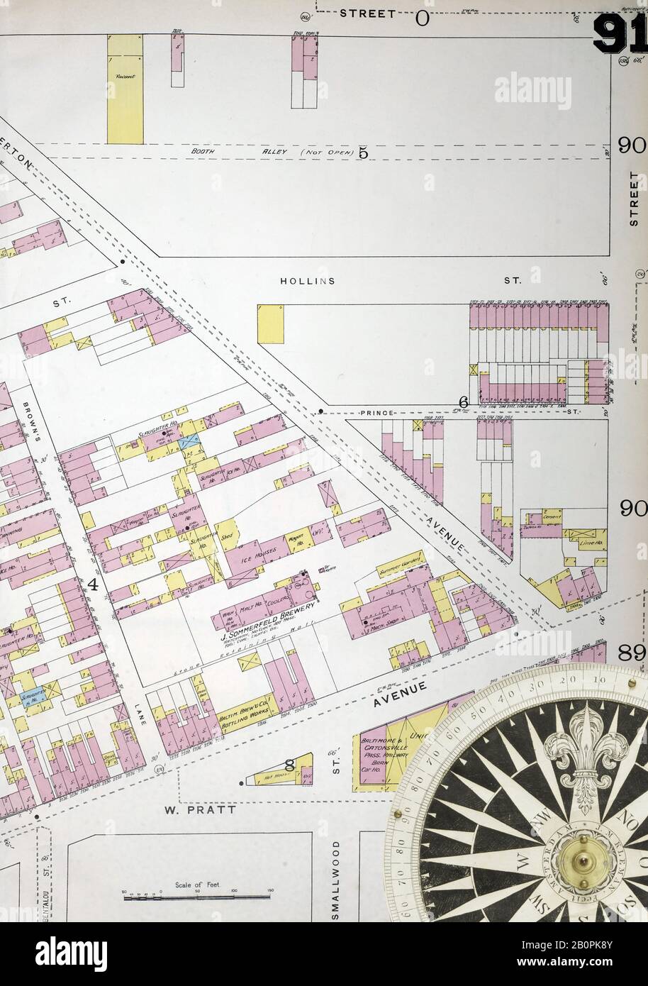 Image 25 of Sanborn Fire Insurance Map from Baltimore, Baltimore County ...