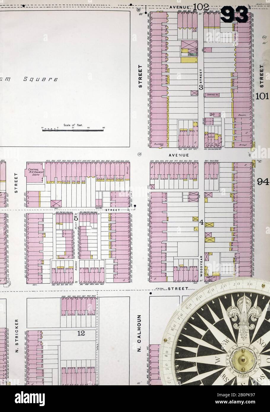 Image 29 of Sanborn Fire Insurance Map from Baltimore, Baltimore County ...