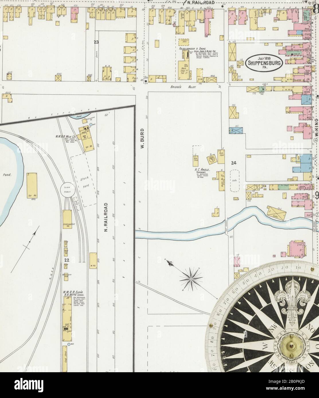 Image 8 of Sanborn Fire Insurance Map from Shippensburg, Cumberland And ...