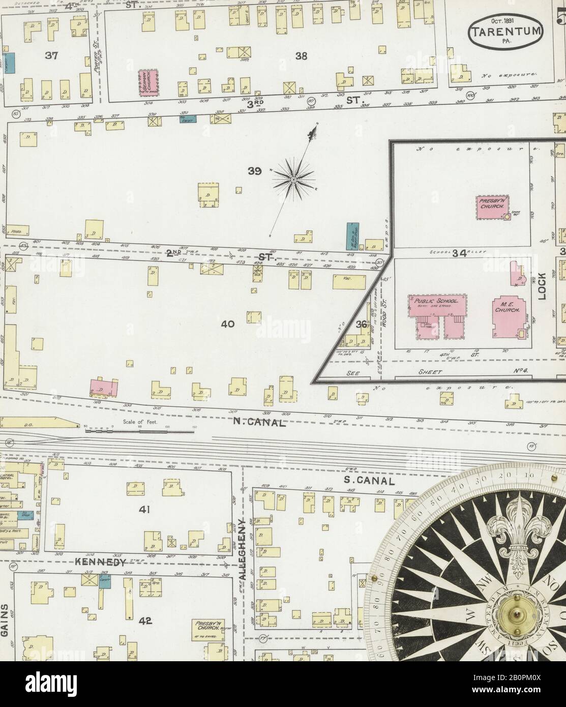 Image 5 of Sanborn Fire Insurance Map from Tarentum, Allegheny County ...