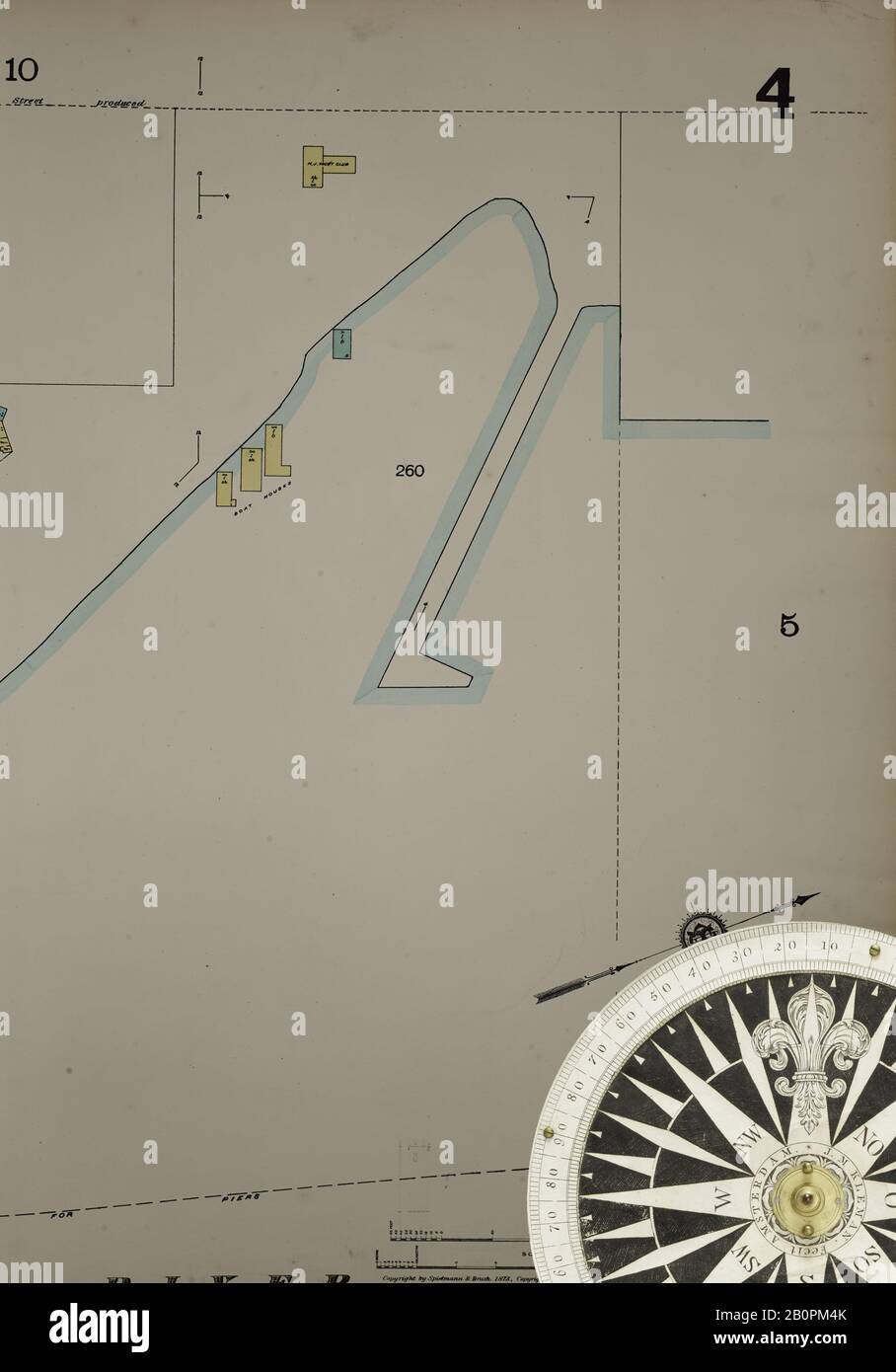 Old map of hoboken hi-res stock photography and images - Alamy